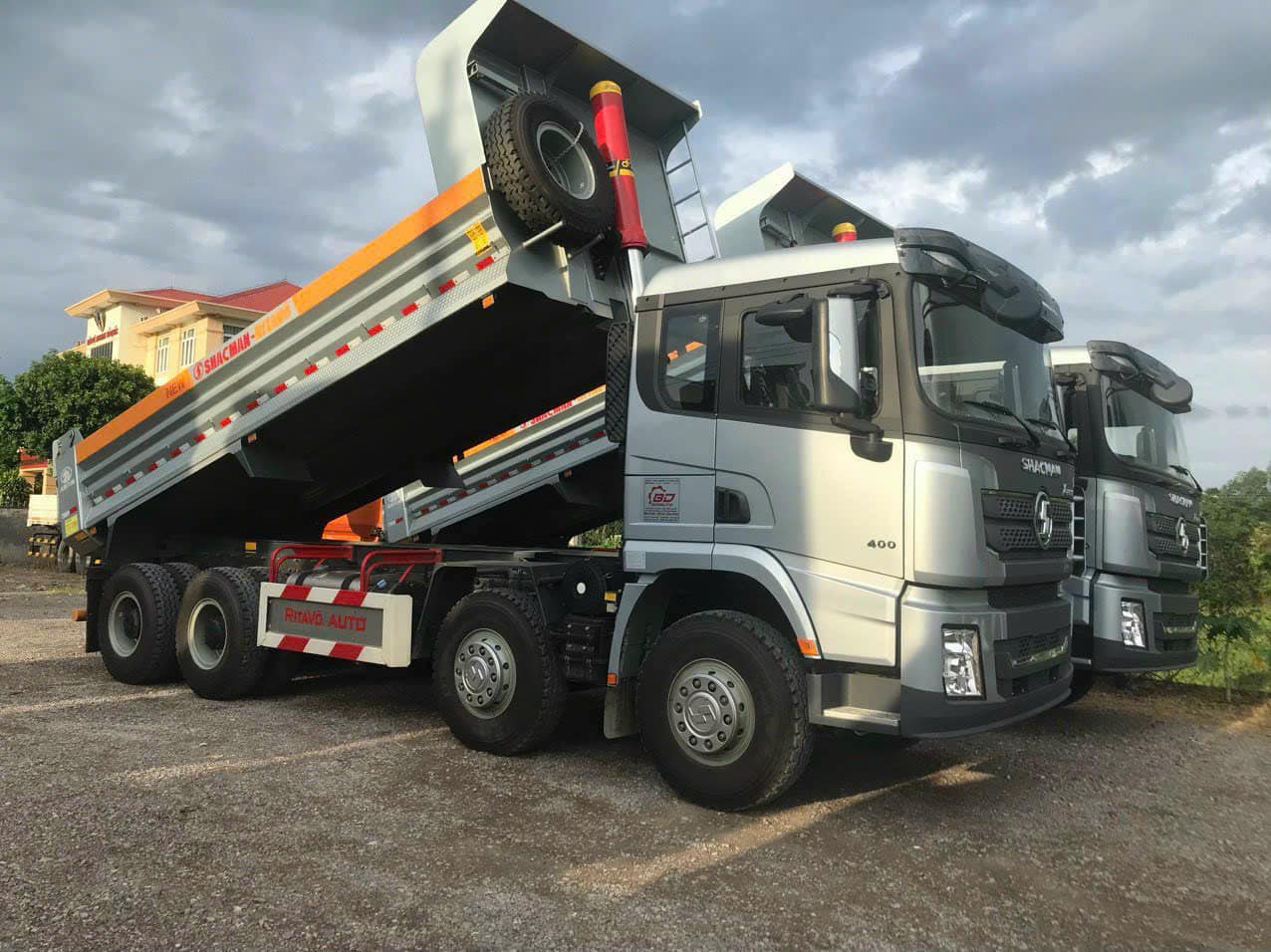 Xe ben Shacman 4 chân 2022 - ĐẠI LÝ XE TẢI GIA LAI